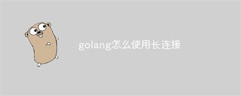 Golang怎么使用长连接 Golang Php中文网 Golang怎么使用长连接 Golang Php中文网