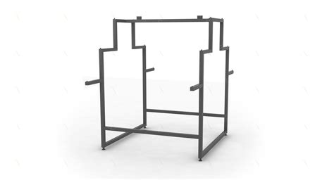 Cg30a0 凸字型服饰架 Cg服饰系列 产品中心 成都信得实业有限公司，致力于提供智能展示货架系统‘一站式解决方案