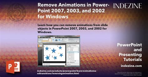 Remove Animations In PowerPoint And For Windows