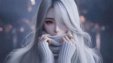 4k女孩壁纸｜少女背景图片 甜美坐姿女孩「哲风壁纸」