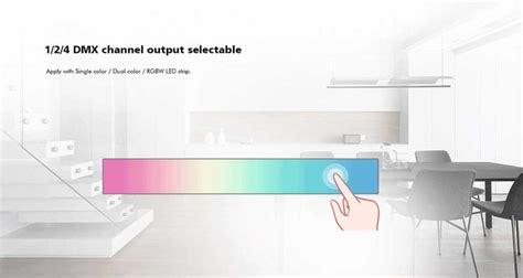 DMX Controller CH A V To V DC D L CV LED Decoder