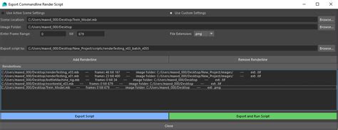Export Commandline Renderscript For Maya Free Rendering Scripts Plugins Downloads For Maya