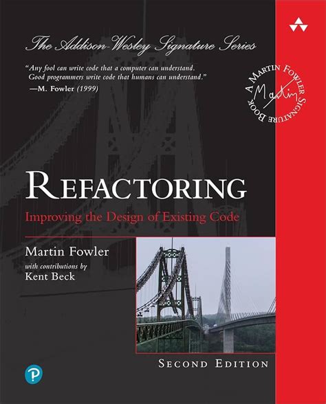 Refactoring Improving The Design Of Existing Code Book Recommendation