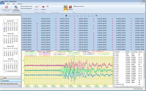 Signals Gallery View Of File Parameters Software Functions Description