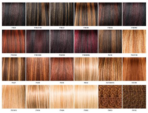 Natural Hair Colour Chart Minimalist Chart Design