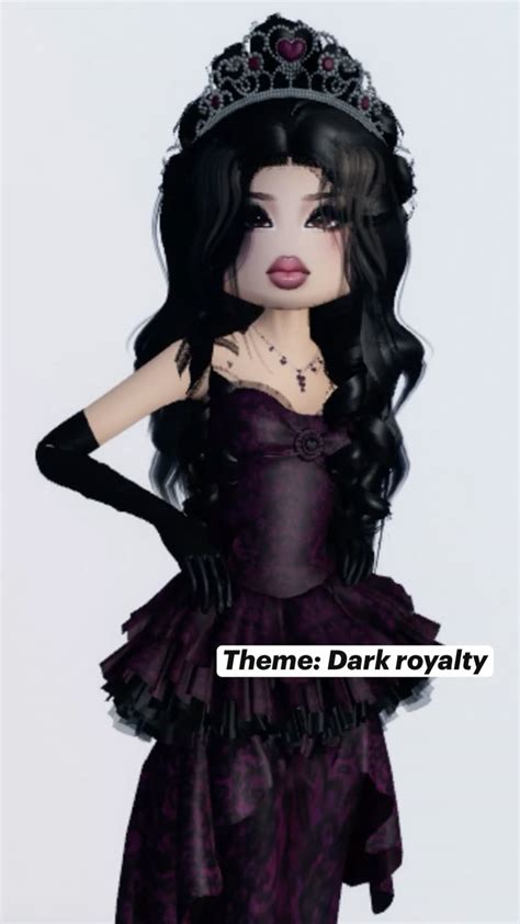Dti Dark Royalty Outfit In 2024 Anziehsachen Anziehen