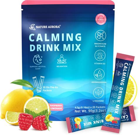 Powdered Drink Mix Calm Adaptogenic Drink Mix With