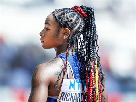 Recounting Shacarri Richardsons Gold Winning Hairstyles Essence