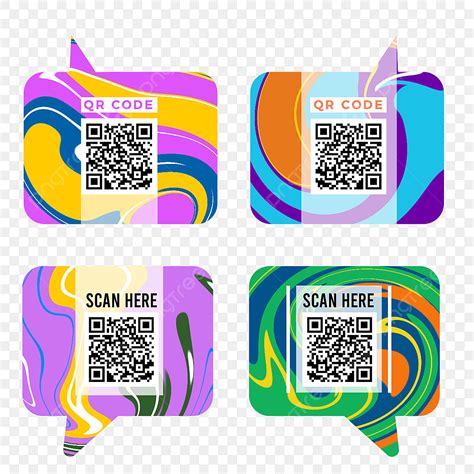 Qr Codes Clipart Transparent Background Liquid Background Qr Code Label Design App Payment