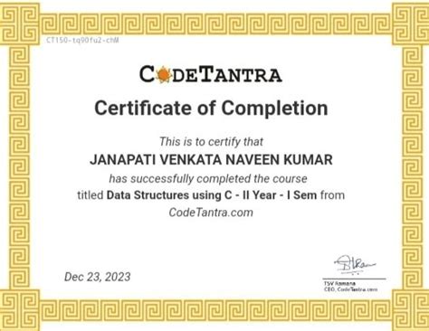 Venkata Naveen Kumar Janapati On Linkedin Codetantra Datastructures Algorithms