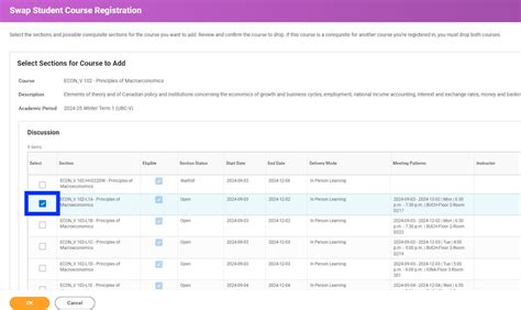 Swapping A Course Workday Tutorials