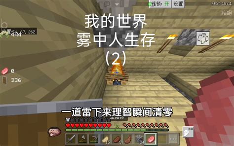我的世界雾中人生存第二集 随着天数的增加 越来越多可怕的生物来袭 小普陪你闯世界 小普陪你闯世界 哔哩哔哩视频