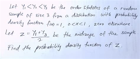 Solved Let Y Chegg Com