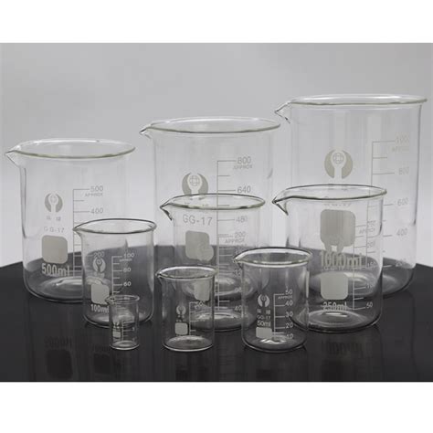Glass Beaker Thick And High Temperature Resistant Experimental Apparatus Chemical Scale Beaker