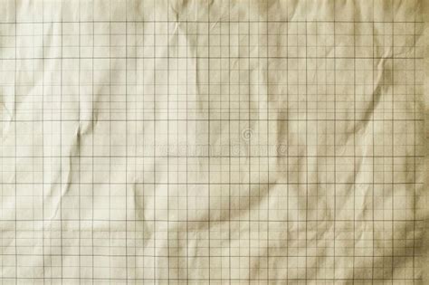 Vintage Crumpled Grid Paper Background Texture Stock Illustration Illustration Of Retro