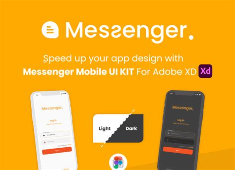 User Friendly Messenger App Ui Kit Graphicsbunker