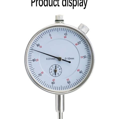 Precision 0 01mm Dial Indicator Gauge 0 10mm Meter Precise 0 01mm