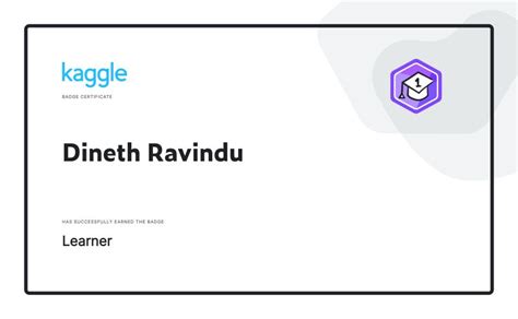 Kaggle Python Programming Datascience Neverstoplearning Dineth