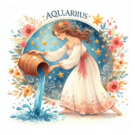 In Astrology Aquarius Is Literally The Water Bearer Or Water Bearer