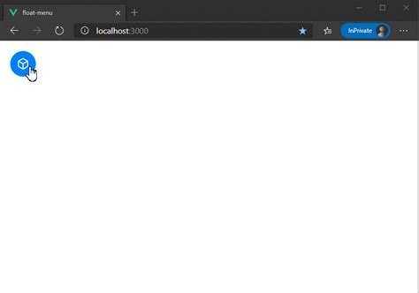 Customizable Floating Menu For Vue 3