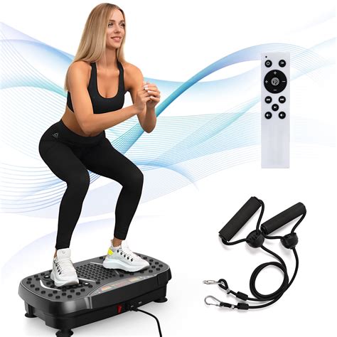 Vibration Plate Exercise Machine For Lymphatic Drainage Full Body