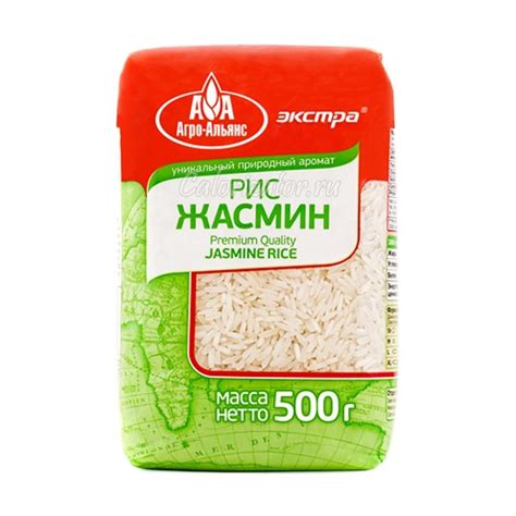 Рис Агро-Альянс Жасмин - калорийность, полезные свойства, польза и вред ...