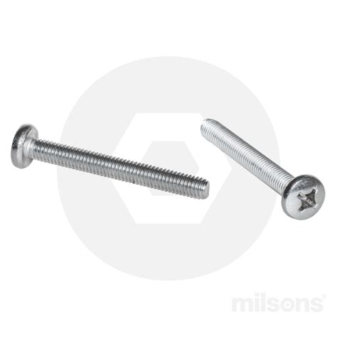 Mach Screw Pan Ph Ss304 M4x35 Milsons