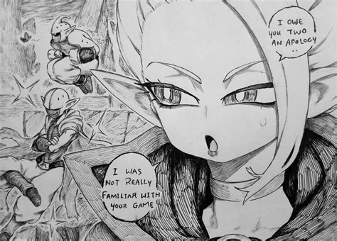 Dr Arinsu Majin Kuu And Majin Duu Dragon Ball And 1 More Drawn By