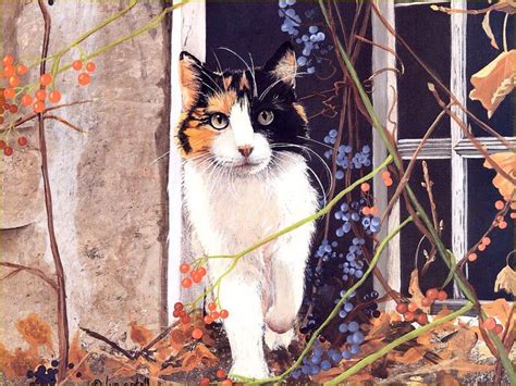Les Chats Par Les Peintres Lyn Estall Balades Comtoises