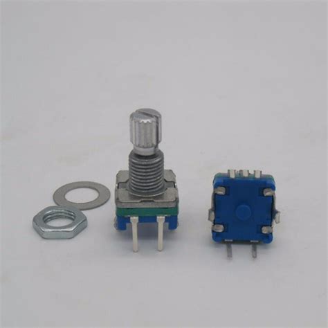 5 개몫 로타리 엔코더 코드 스위치 Ec11 디지털 전위차계 스위치 5 핀 핸들 길이switch Switchswitch