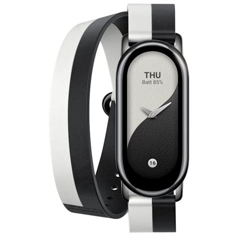 Xiaomi Smart Band Double Wrap Strap Black White