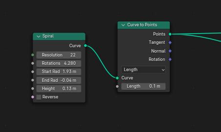 Geometry Nodes How Do I Distribute More Points At The End Of A Curve Blender Stack Exchange