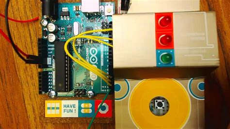 Official Arduino Starter Kit Project 02 Spaceship Interface