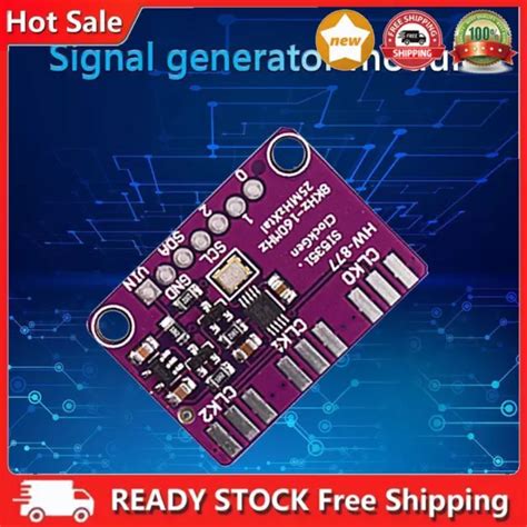 GENERATORE OROLOGIO 3V 5V Si5351A Si5351 I2C IIC Modulo Scheda Breakout 8kHz 160 MHz EUR 7 61