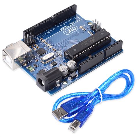 Kit Arduino Uno R3 Atmega 328p Chíp Cắm Có Kèm Dây Cáp Shopee Việt Nam
