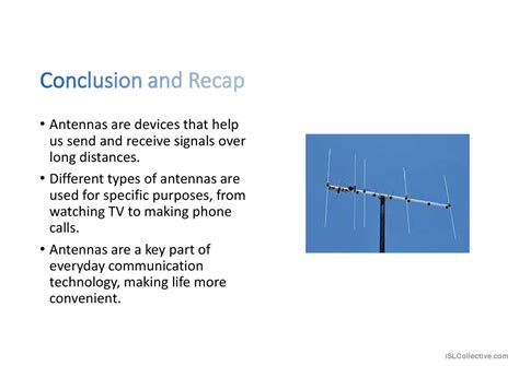Introduction To Antennas General Spe… English Esl Powerpoints