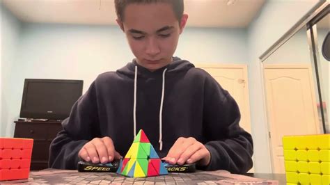 When You Get A L4e Skip On Pyraminx Youtube