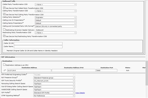 Cisco CUCM Interoperability Manual