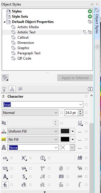 Text Default Keeps Changing CorelDRAW Graphics Suite 2021 For Windows CorelDRAW Graphics