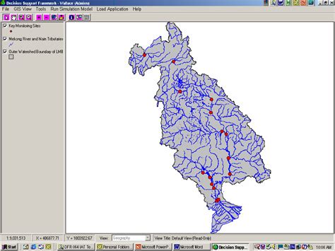 Mekong River Commission Decision Support Framework Dsf Components