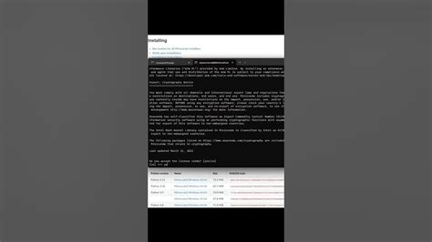 Installing Python Using Conda Youtube