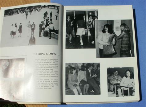 1965 Mt Eden High School Yearbook Hayward California Ca Dick Tidrow