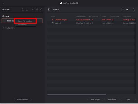 Where Does Davinci Resolve Save Projects Teckers Tech Stuff