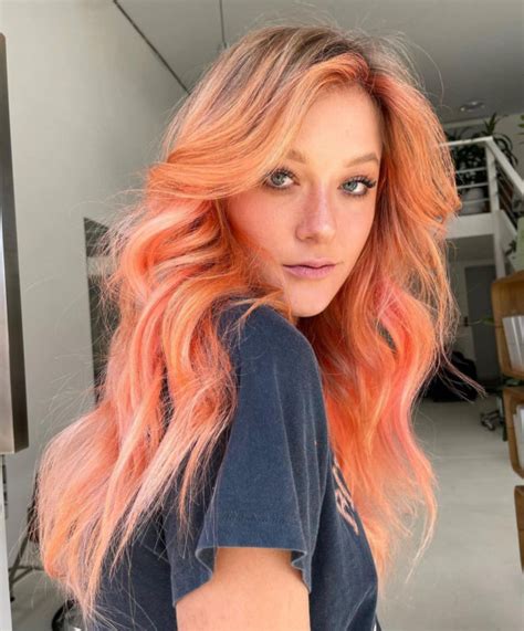 Light Pink And Orange Flowers