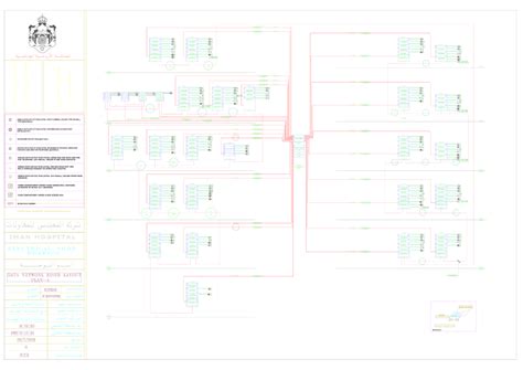 Data Network Riser Layout Electrical Shop Drawing