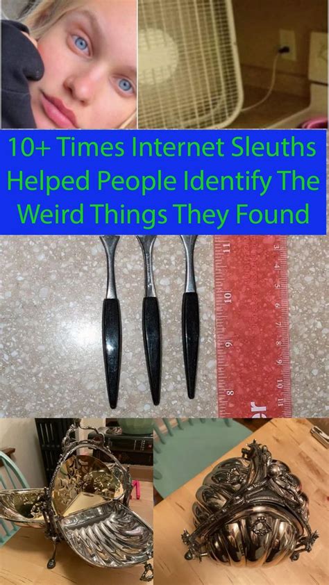 10 times internet sleuths helped people identify the weird things they
