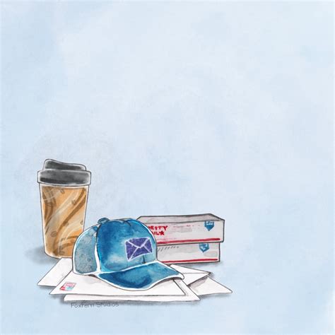 Sticky Note Pad For Mail Carriers Postal Carrier Hat Post It® 50