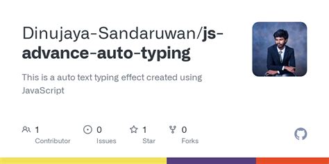 Github Dinujaya Sandaruwanjs Advance Auto Typing This Is A Auto