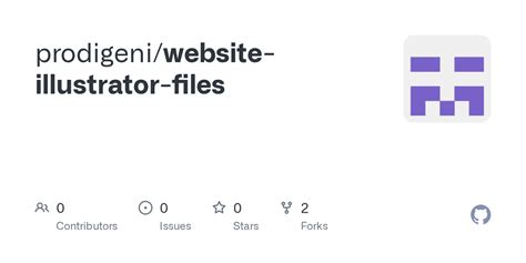 GitHub Prodigeni Website Illustrator Files
