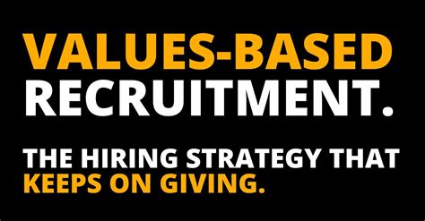 How Values Based Recruitment Can Boost Your Recruitment Kathy Abdouch Posted On The Topic